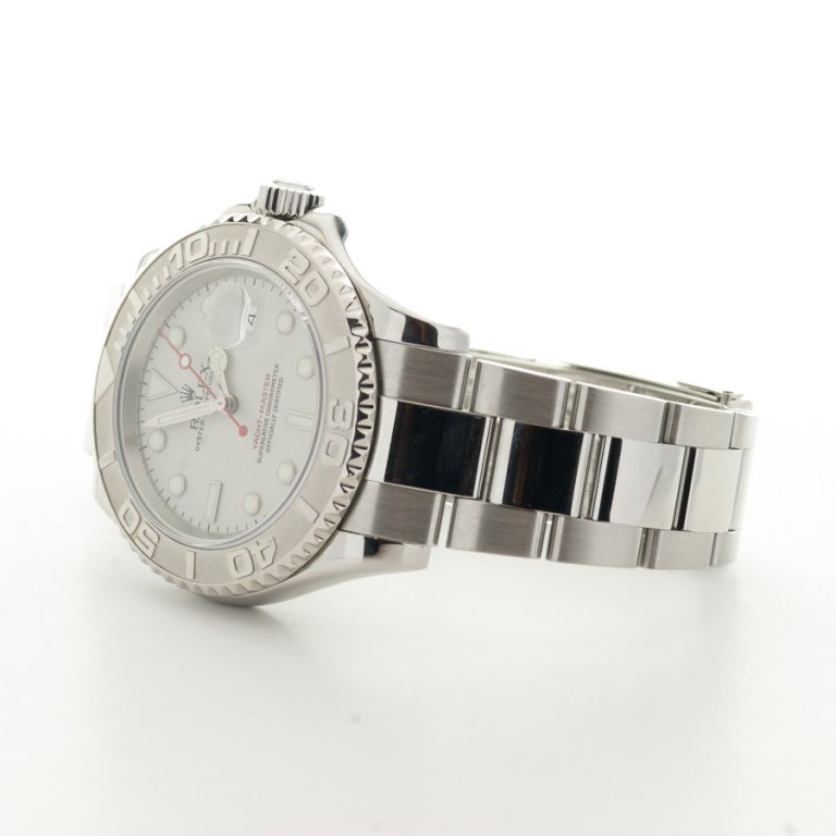 **SOLD**Rolex Yacht Master 16622 Steel and Plat 2004 - Rosh Jewellers